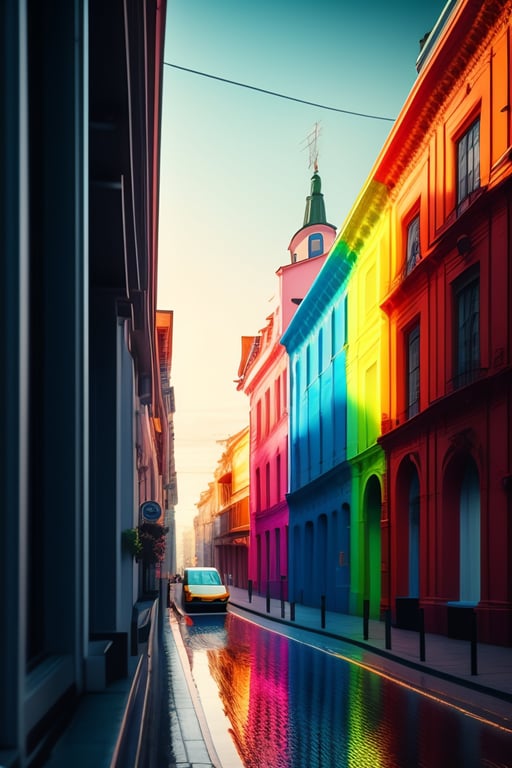 Lexica - optimistic colors