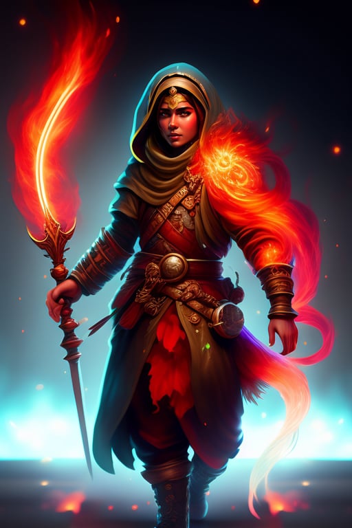 Lexica - fire wizard
