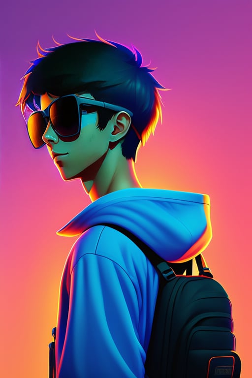 Cool Boy Cartoon