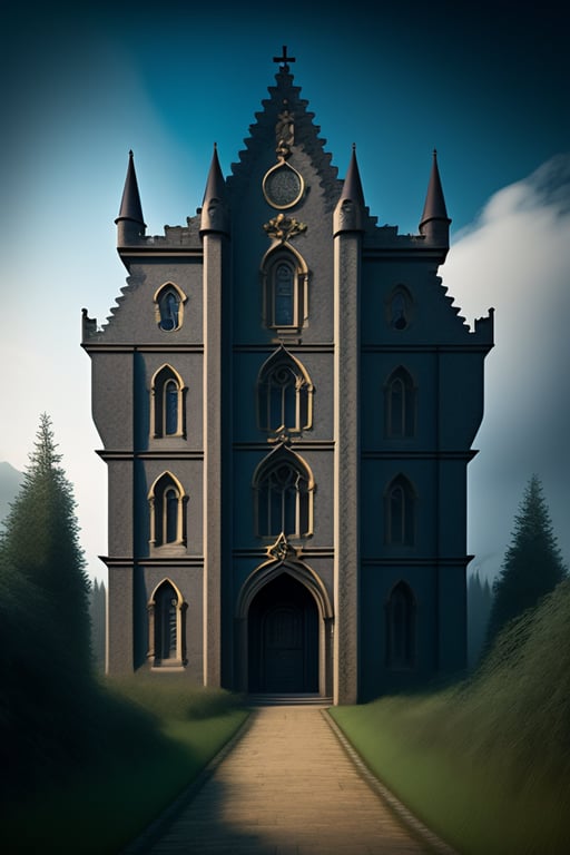 Lexica - crumbling gothic ruins