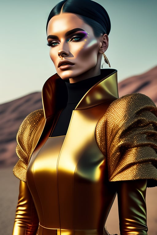 Lexica - glistening skin
