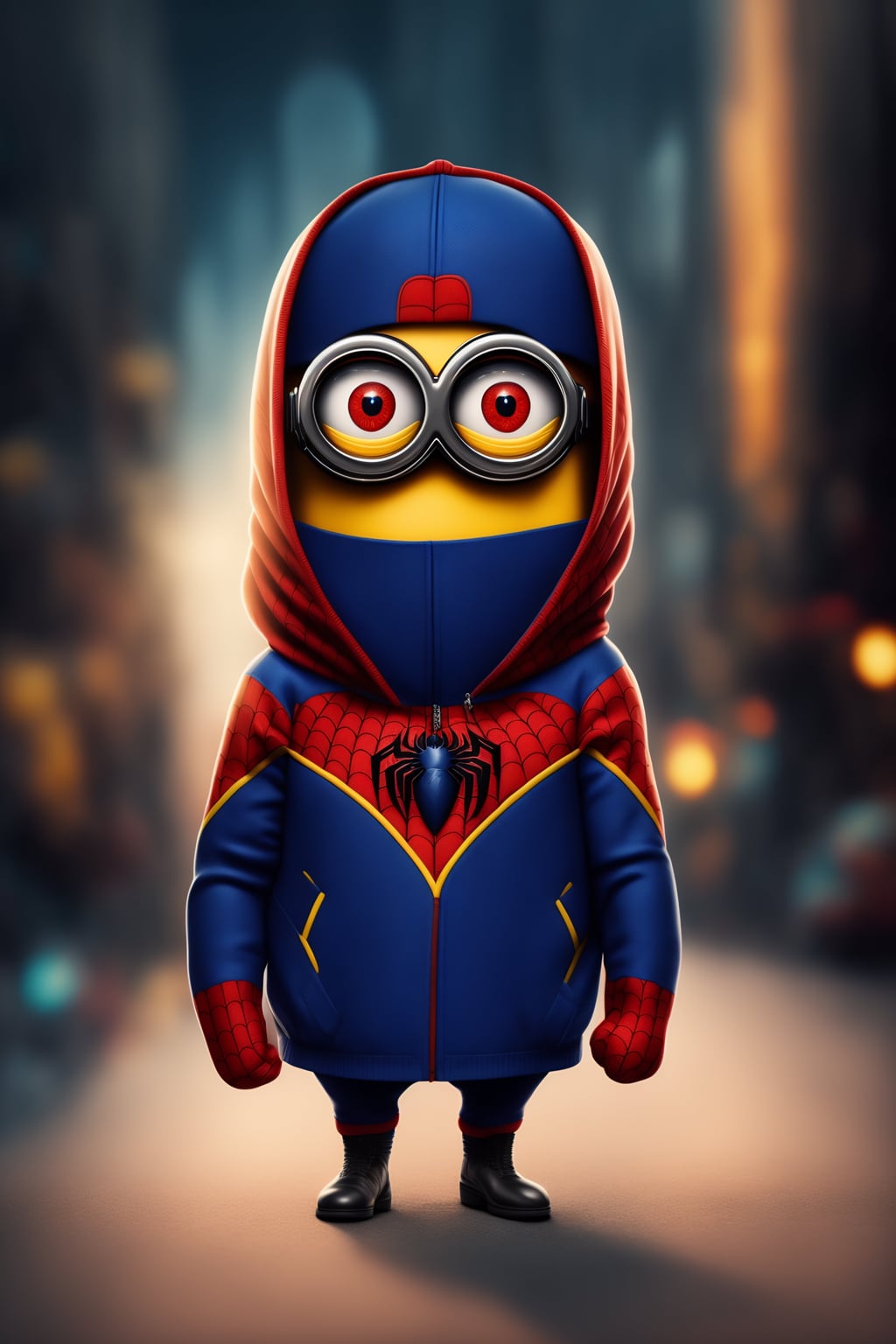 Superhero Minions 3d