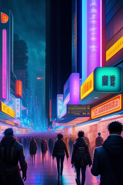 Lexica - cyberpunk art by yuumei