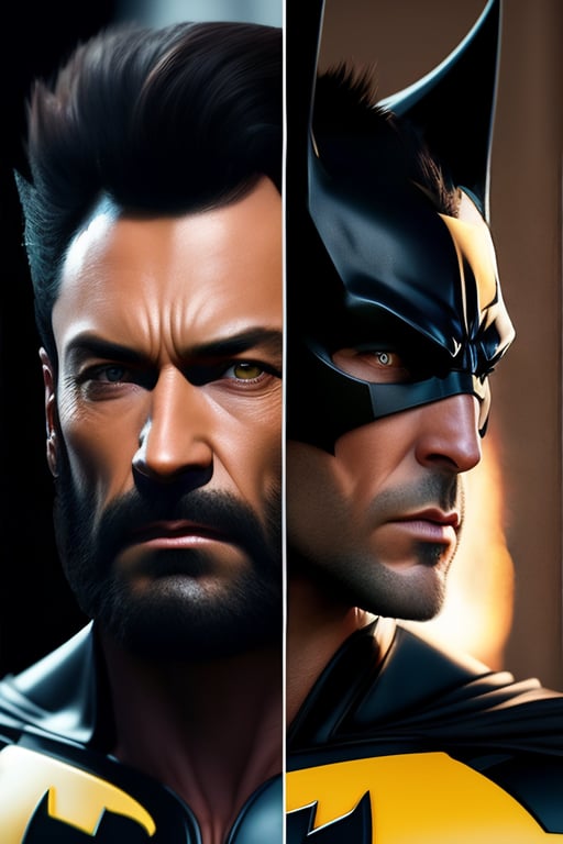 Lexica - batman and ugly