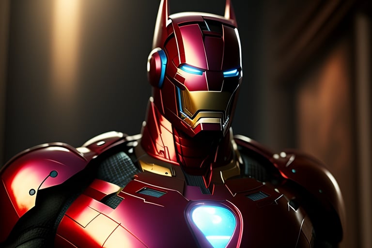 Batman And Ironman Fusion