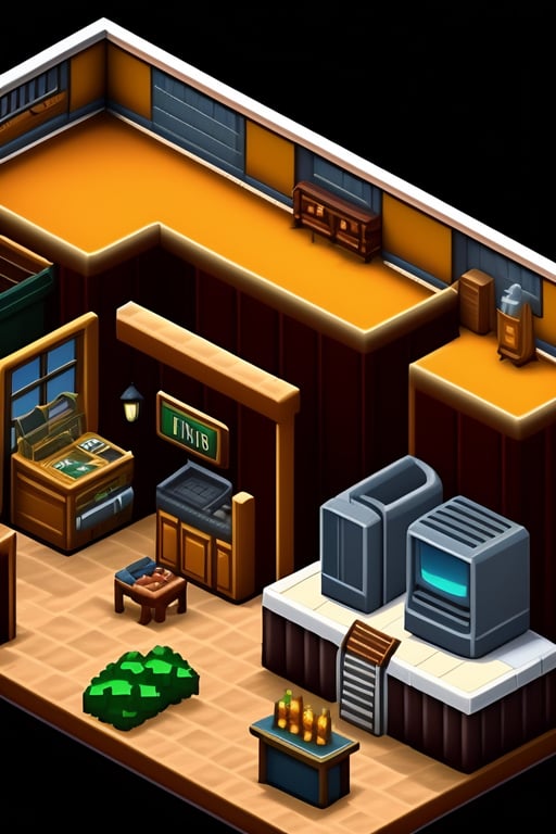 Lexica - modern isometric pixel art tileset