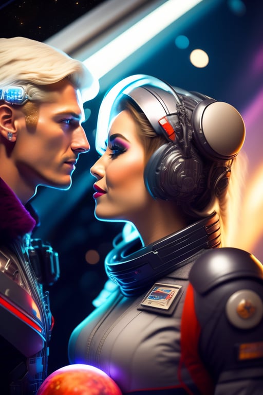 Lexica - cyberpunk couple
