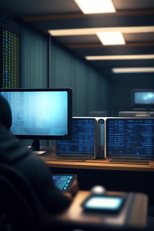 Lexica - hacker room