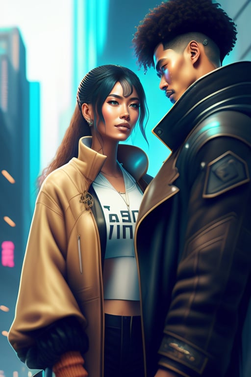Lexica - cyberpunk couple
