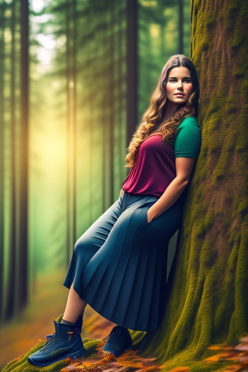 Vogue Forest Photoshoot