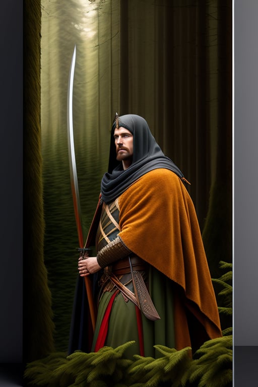 Medieval Archer Cloak