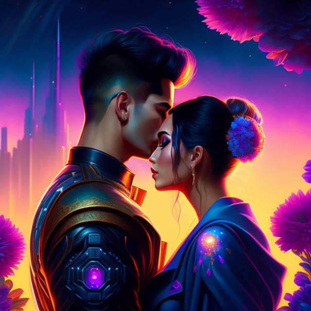 Lexica - cyberpunk couple