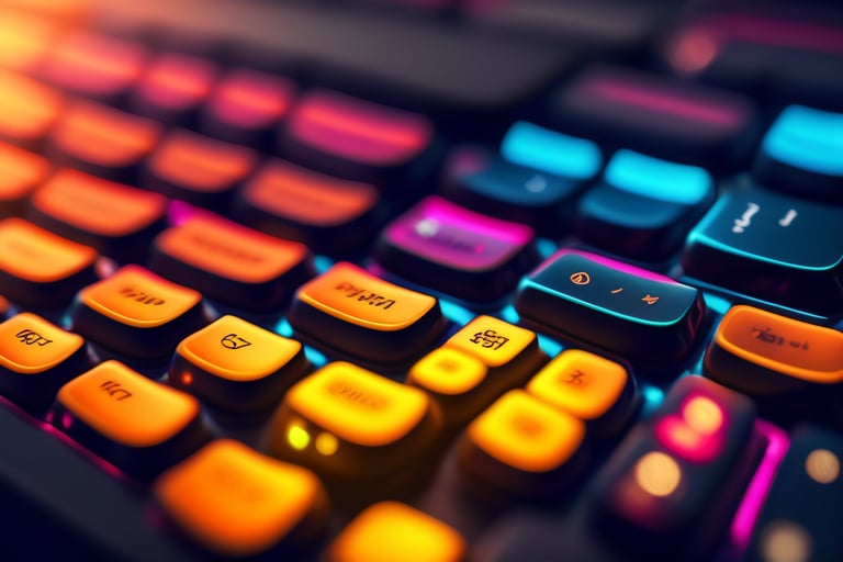 Lexica - keypad and lights