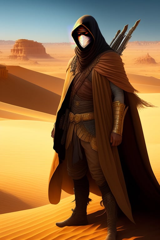 Desert Nomad Concept Art