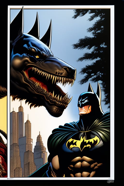 Lexica - batman and ugly