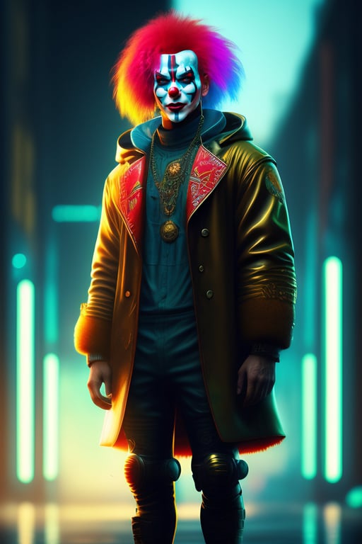 Lexica - cyberpunk clown