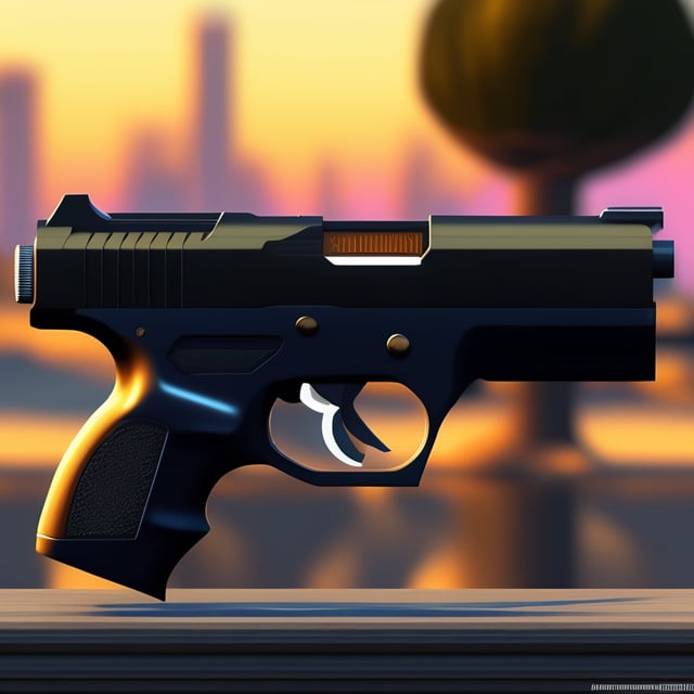 Lexica - black crystal gun