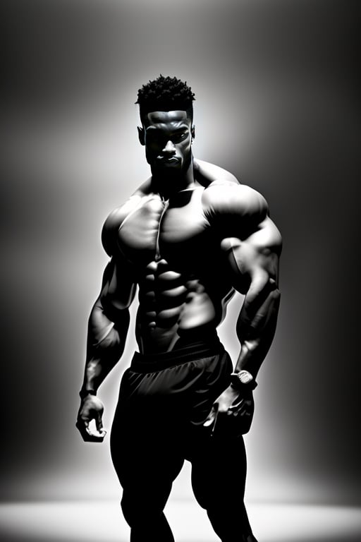 Lexica - flexing pose