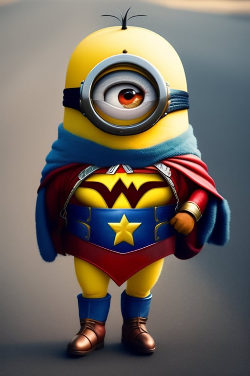 Minions Superheroes 3d