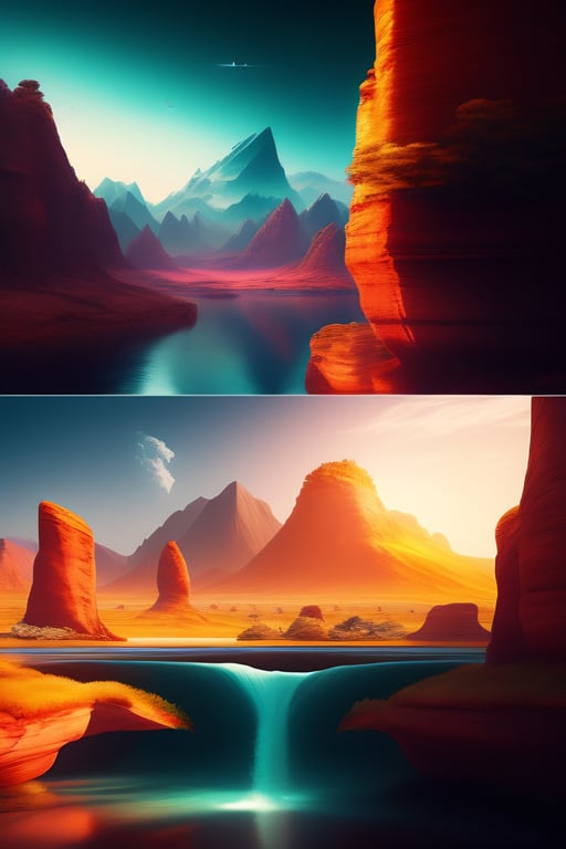 Lexica - landscape cinematic