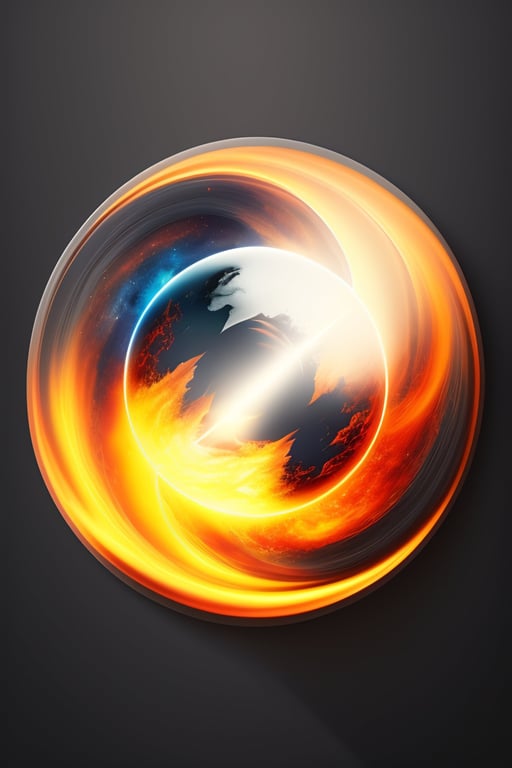 Lexica - night fireball