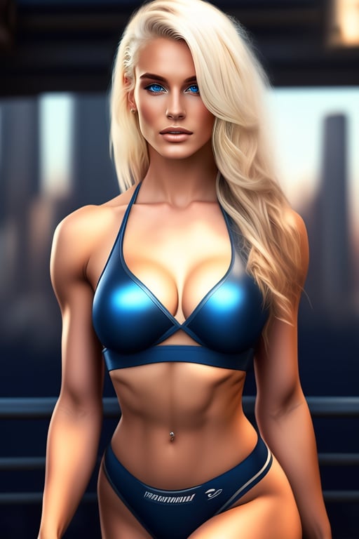 Lexica - muscular body blonde