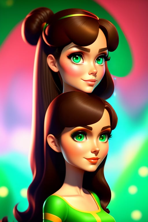 Lexica - powerpuff girl animation