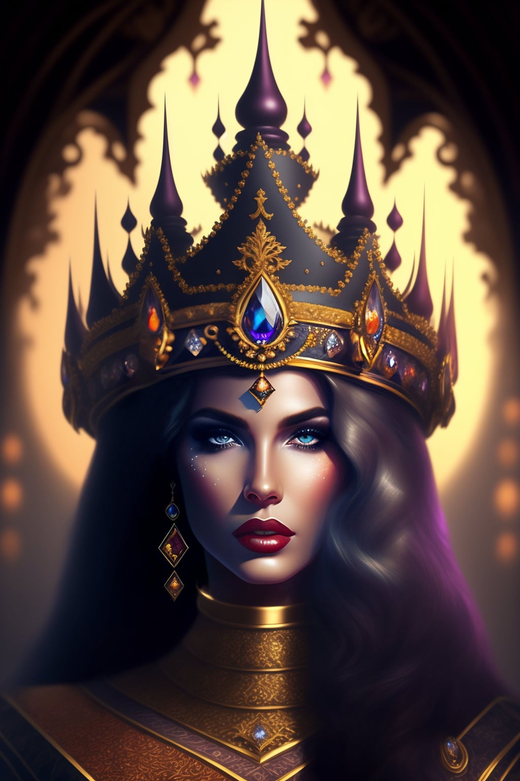 Lexica - crown with many diamonds