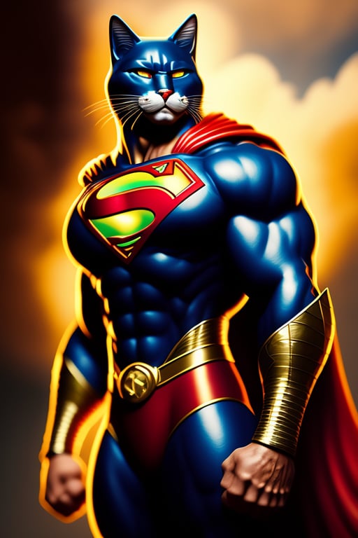 Grumpy Cat Superman