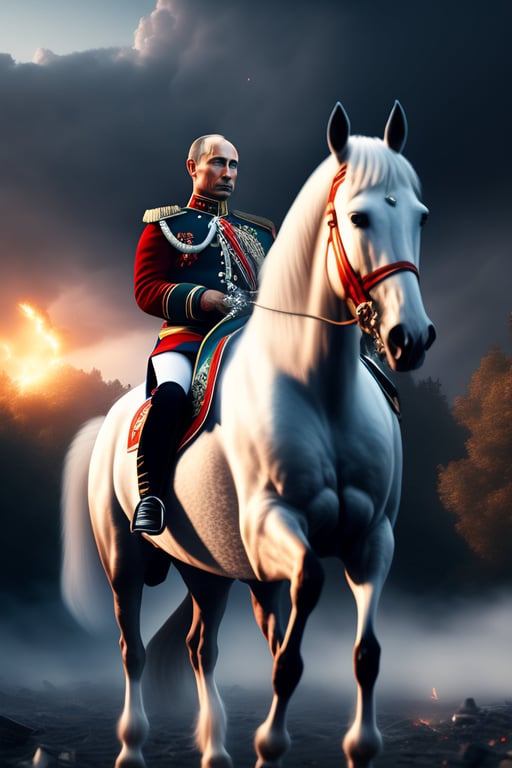 Vladimir Putin Horse