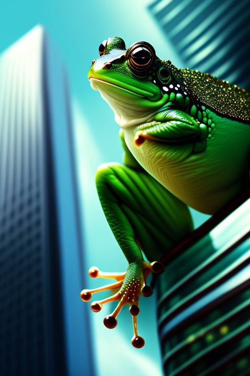 Animated Frogs Jumping