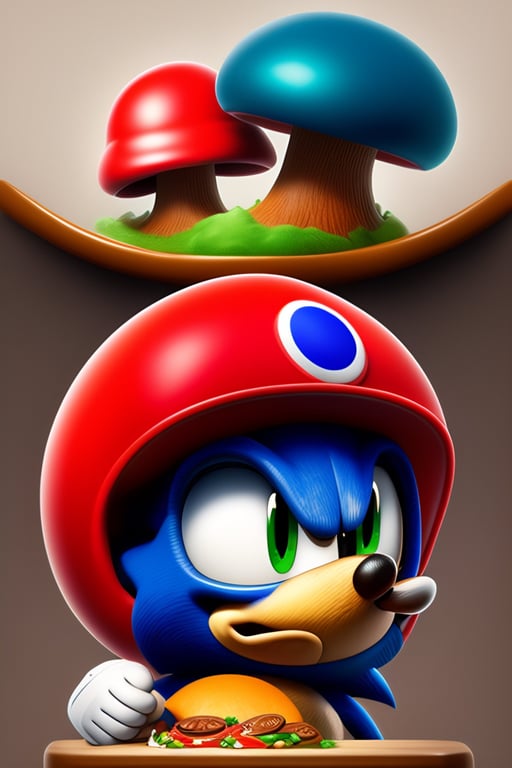 Sonic Eats Mario