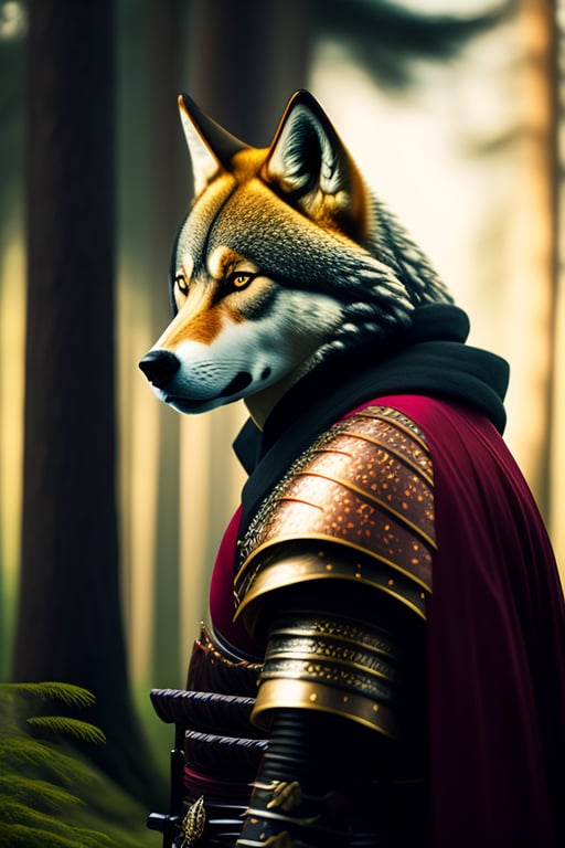 Wolf Samurai Armor