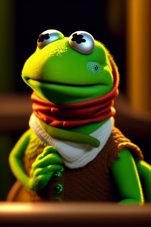 Kermit The Frog Driving Face