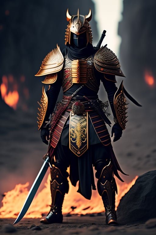 Futuristic Samurai Armor