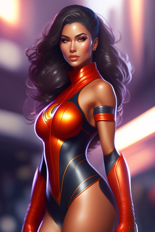 Superhero Concept Art