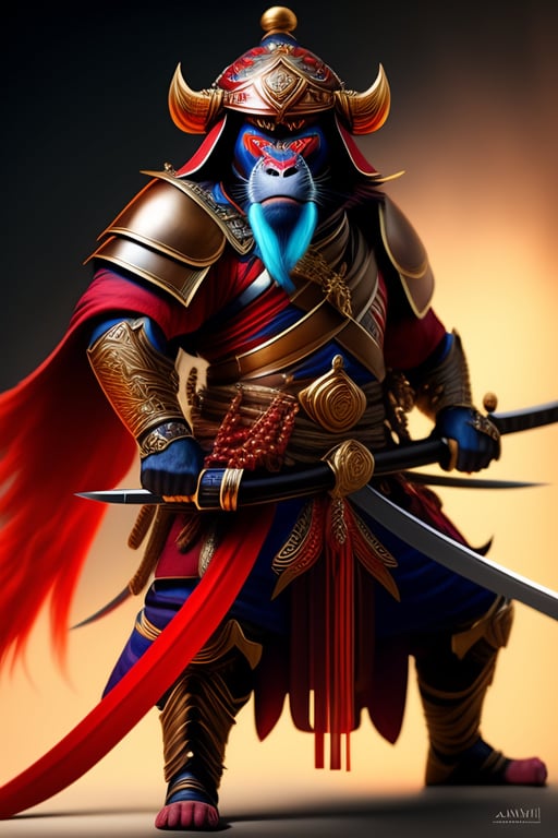 Samurai Monkey God