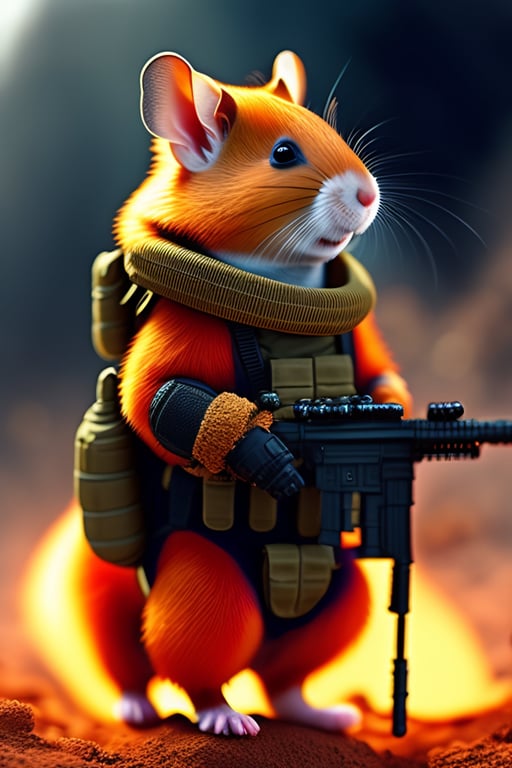 Hamsters With Weapons