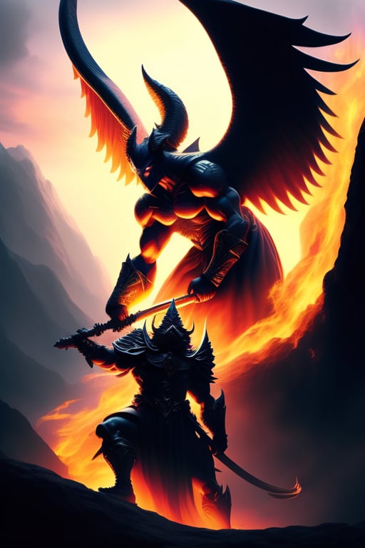 Winged Demon Warrior