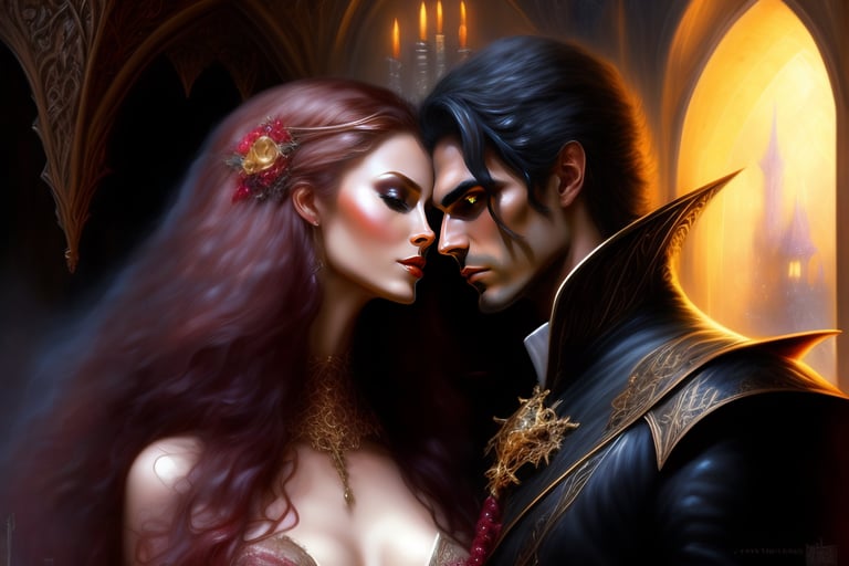 Vampire Couples Art