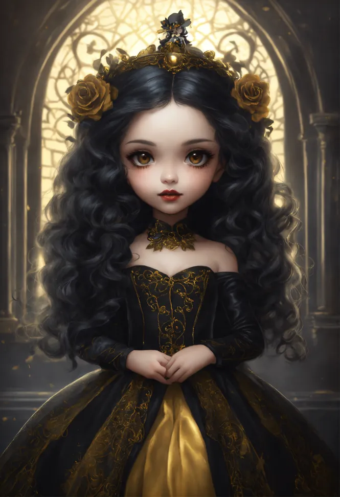 Lexica - a gothic disney princess