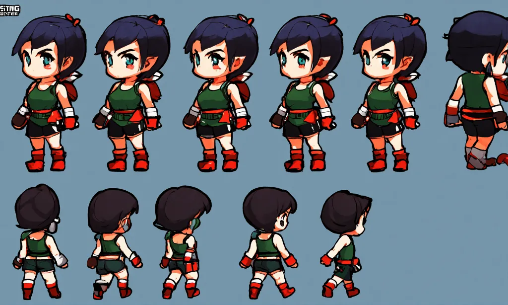 Lexica - spritesheet