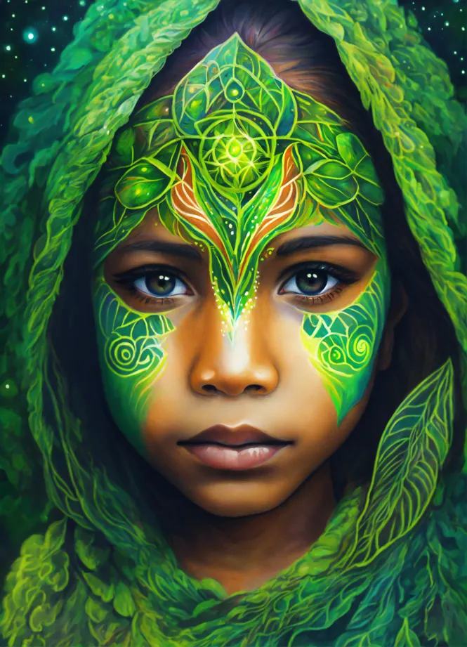 Lexica - green skin