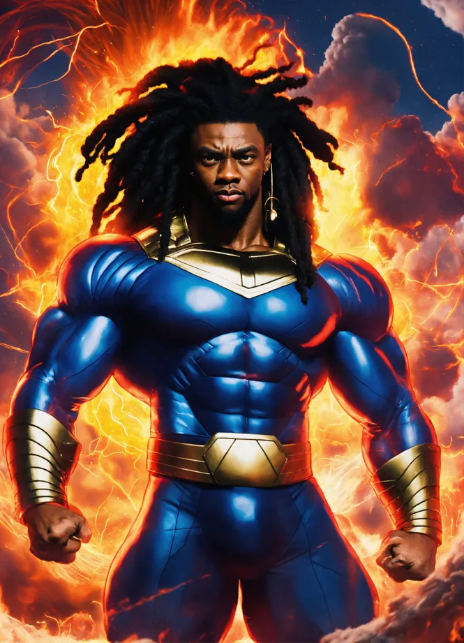 Super Black People With Dreads