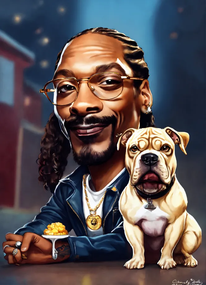 Lexica - animated version of snoop dog