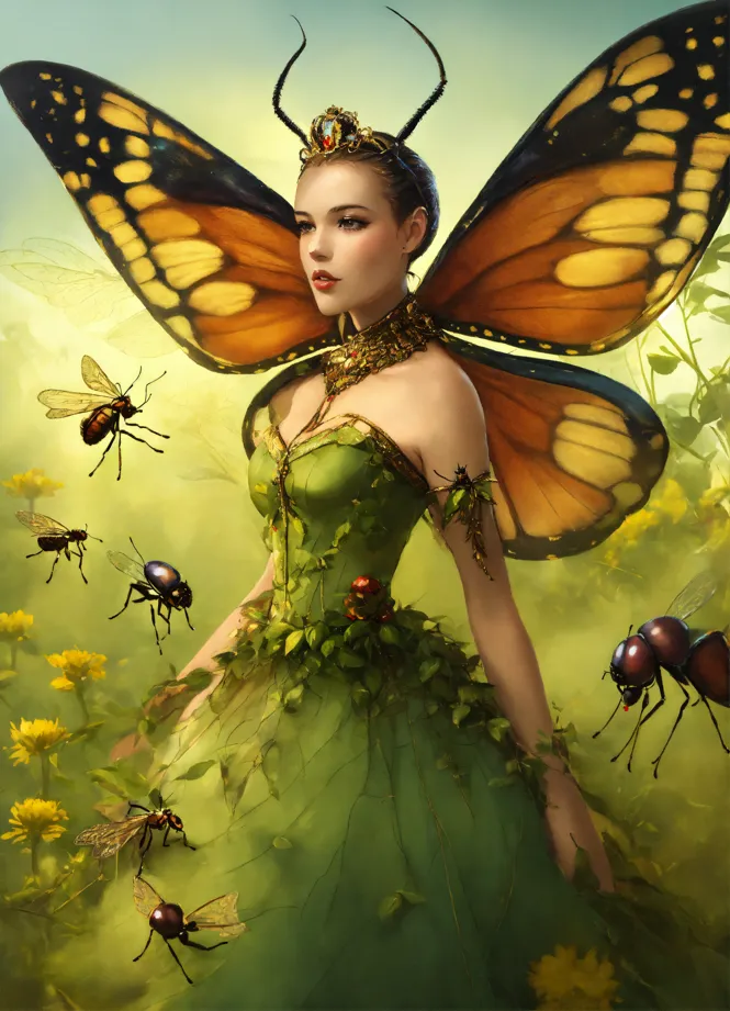 Lexica - insect woman