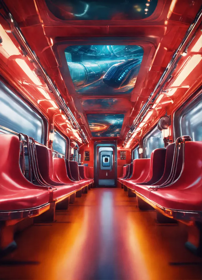 Lexica - inside a train