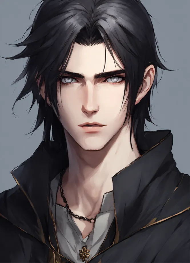 Dark Anime Vampire Guy