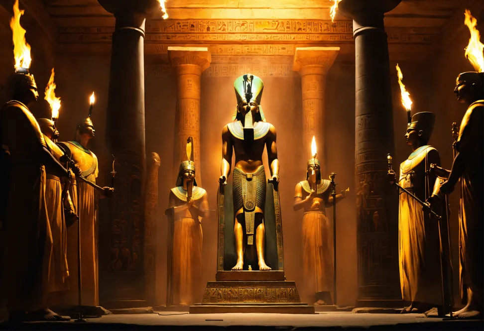 Lexica - photorealistic scenes of kemet