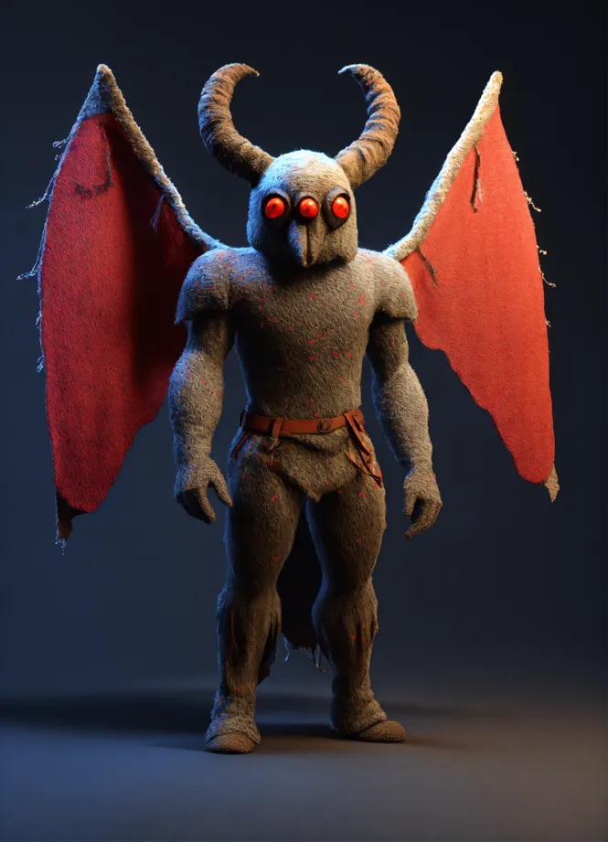 Lexica - monster model sheet